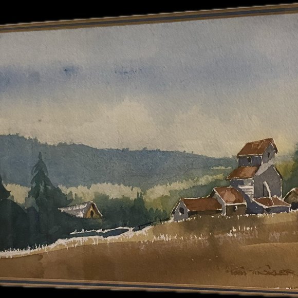 Vintage | Art | Tom Tinkler Original Watercolour | Poshmark